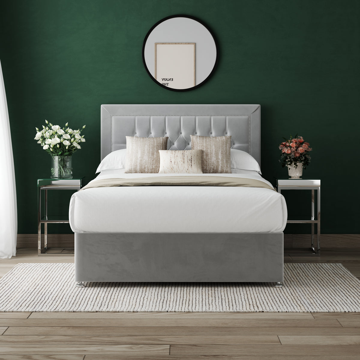 Miami Divan Bed Set With Mattress Options – Everest Beds