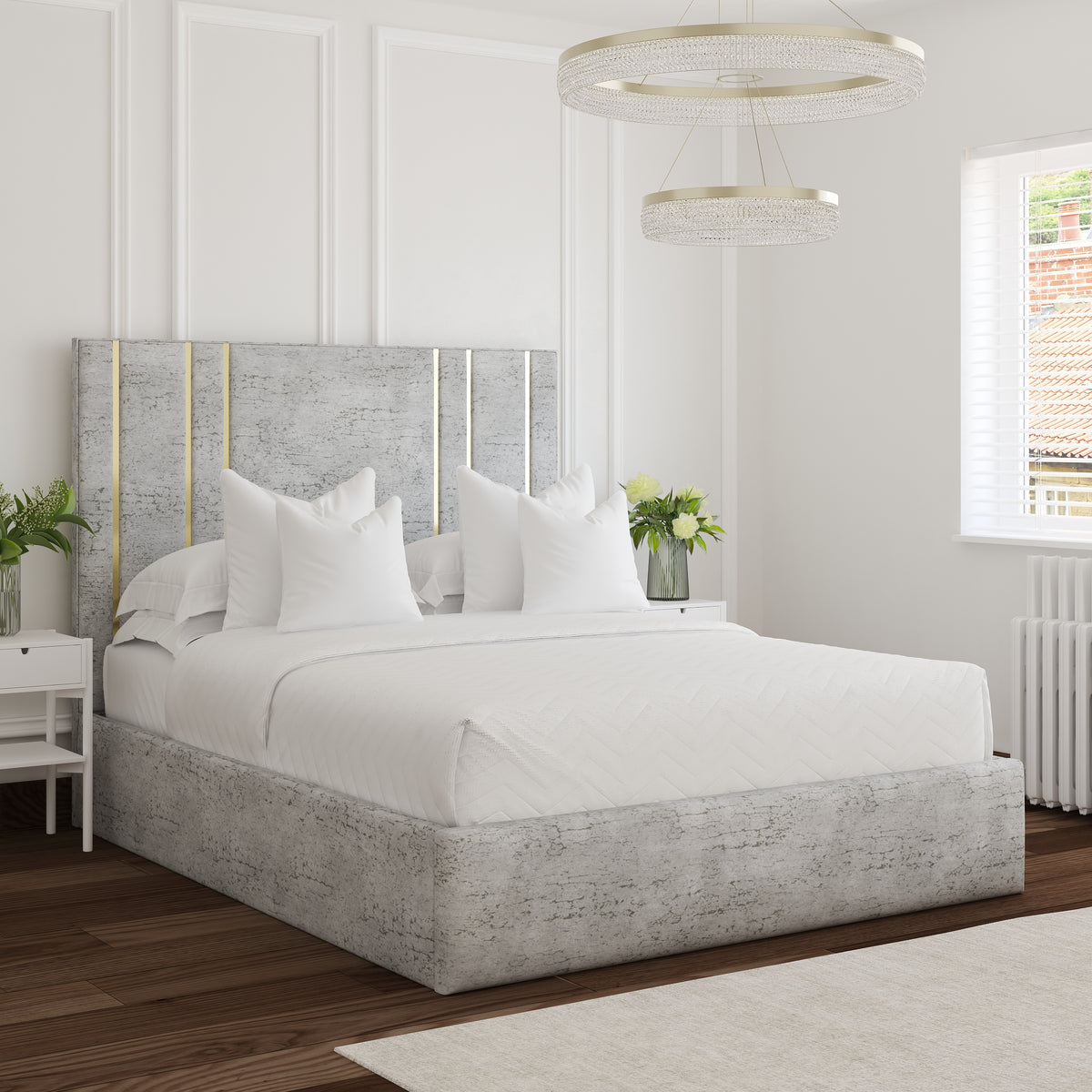 Valmont Gold Bed Frame – Everest Beds