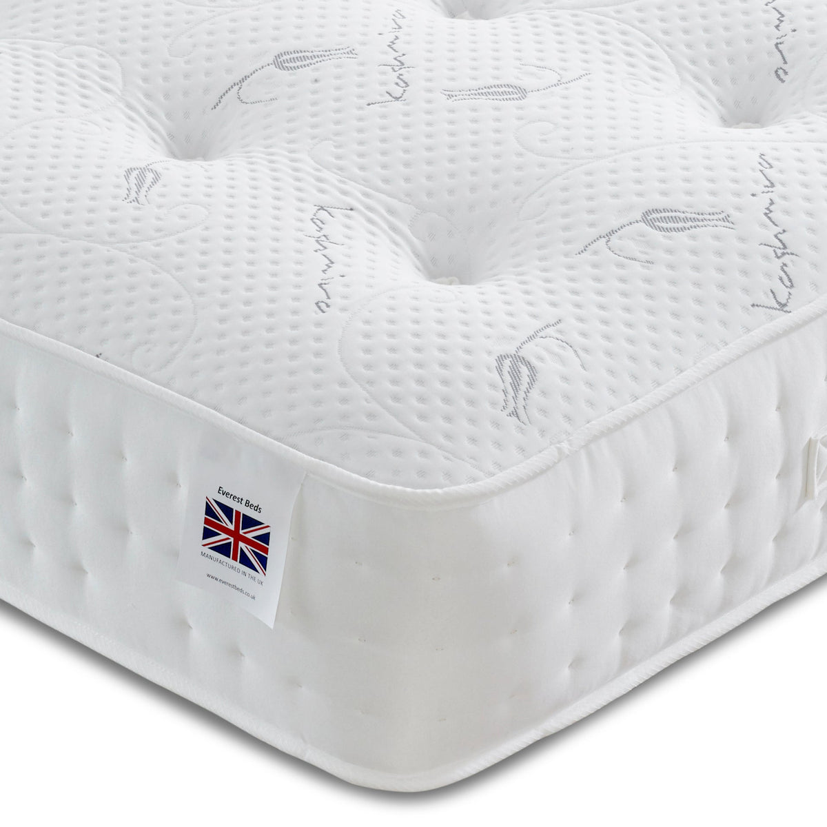 Everest Kashmere 2000 Pocket Cool Blue Mattress Firm – Everest Beds