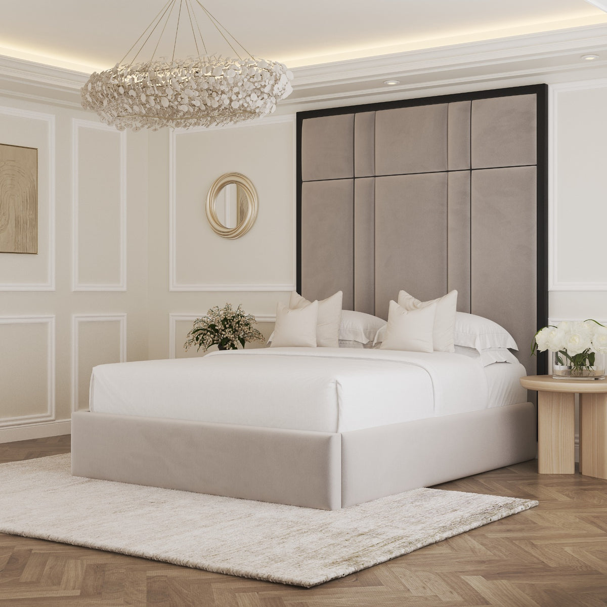 Modena Upholstered Bed Frame – Everest Beds