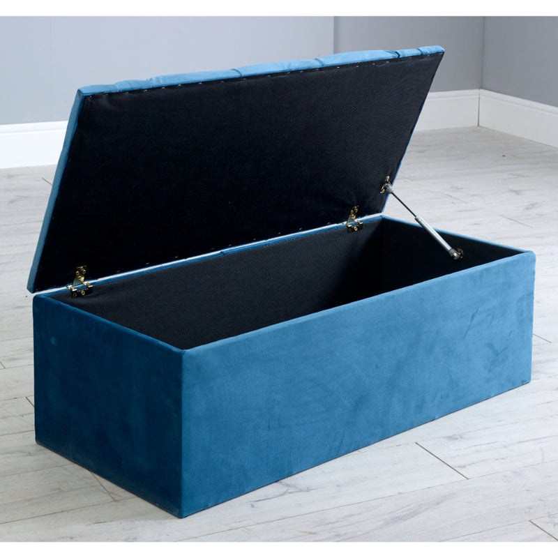 Prague Upholstered Ottoman Storage Box